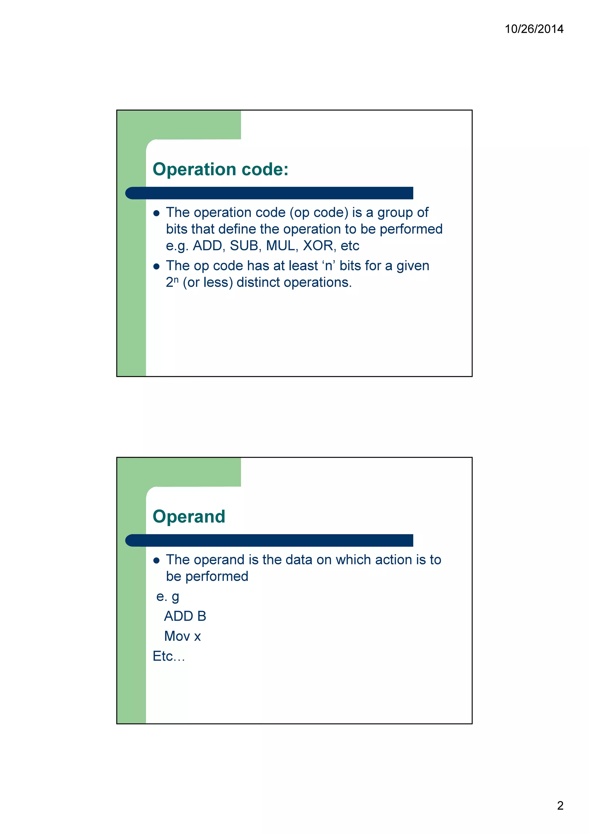 Lect5 organization | PDF