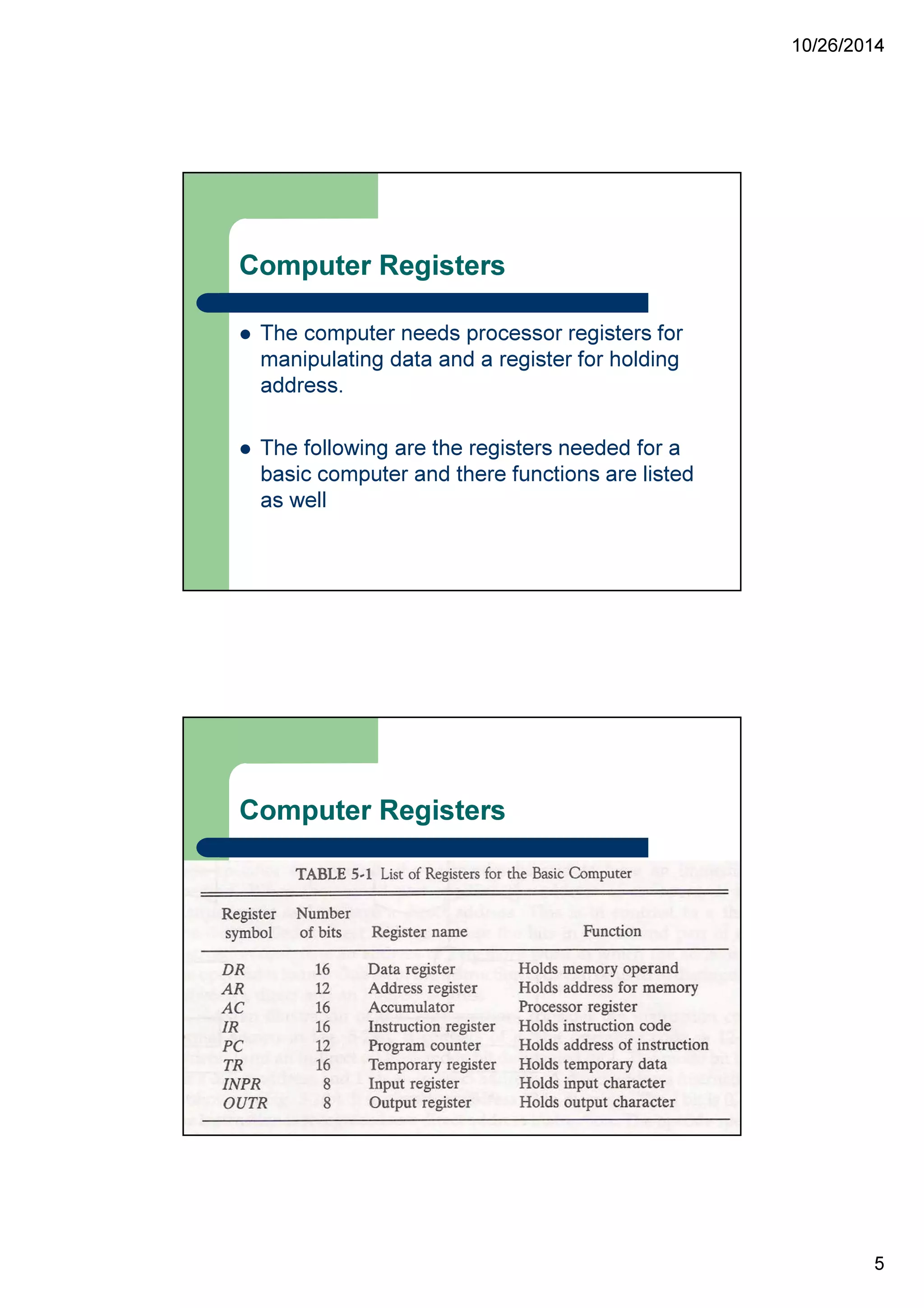 Lect5 organization | PDF