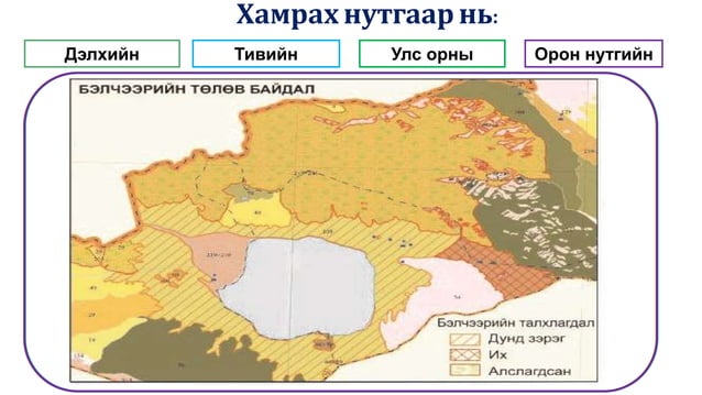 9 -r angi-sedevchilsen_gazar_zuin_zurag | PPTX