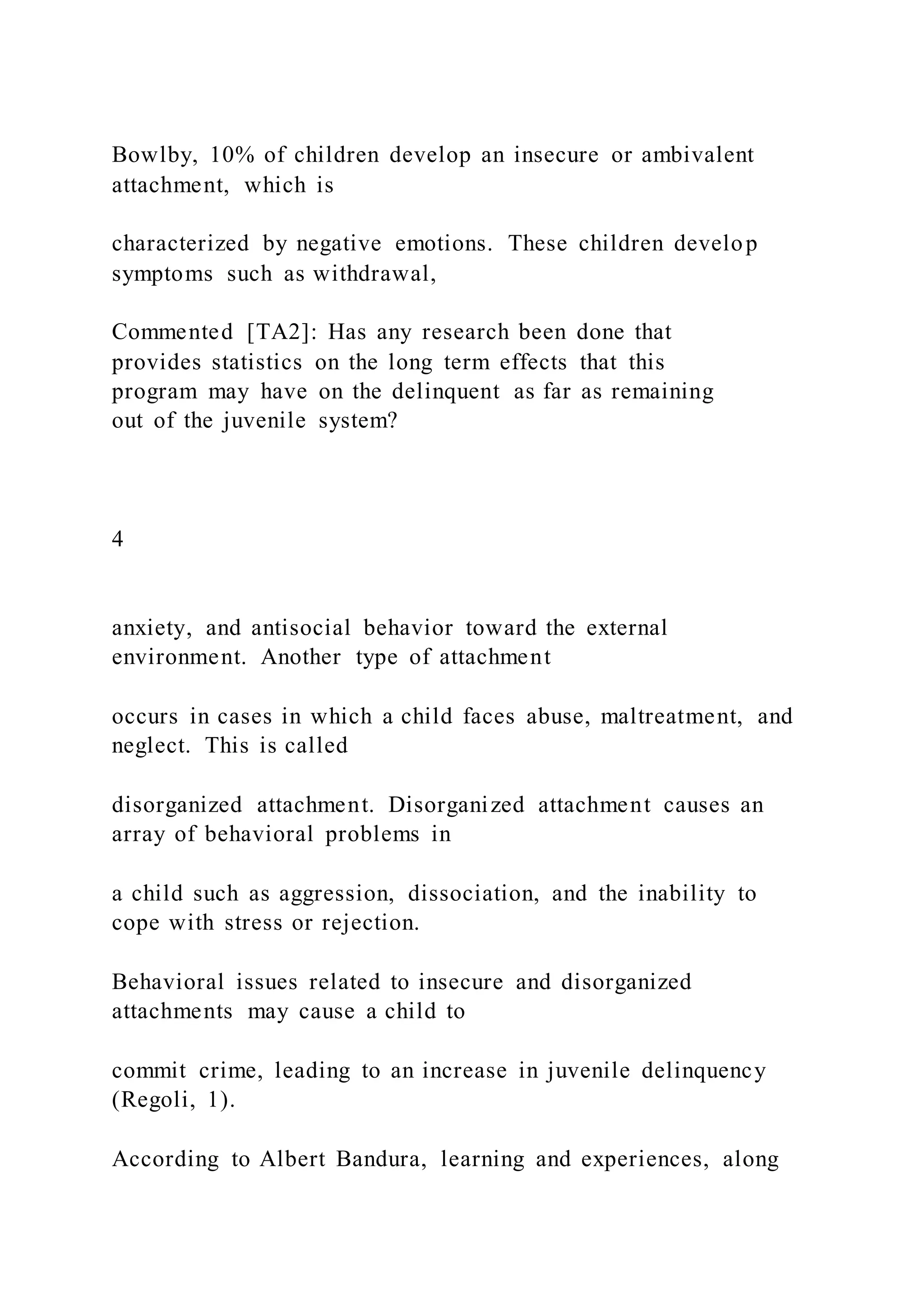 1 Juvenile Delinquency and Justice | DOCX