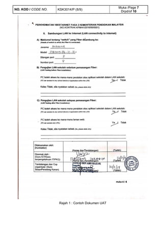 KERTAS PENERANGAN K1 | PDF