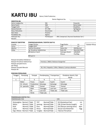 KARTU IBU | PDF