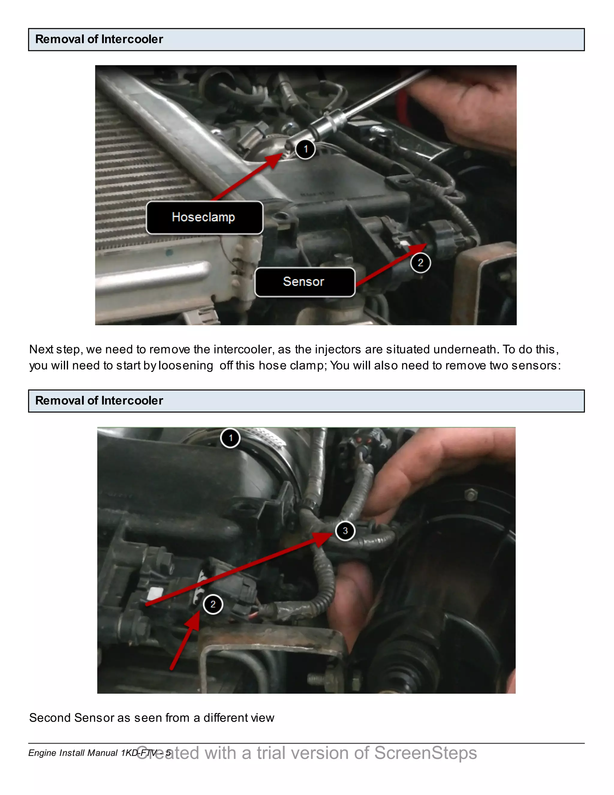 Toyota 1KD-FTV Common Rail Diesel Injector Installation Manual | PDF
