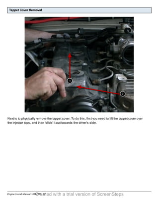 Toyota 1KD-FTV Common Rail Diesel Injector Installation Manual | PDF