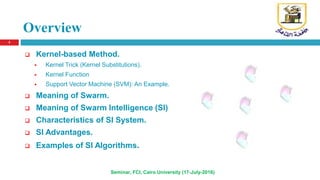Kernel based swarm optimization for renewable energy application | PPTX