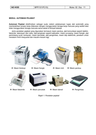 Automasi Pejabat | DOC