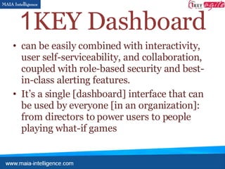 1KEY Dashboard - 1KEY Agile | PPT