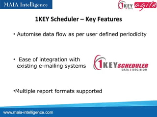 Become BI Architect with 1KEY Agile BI Suite - Architecture | PPT