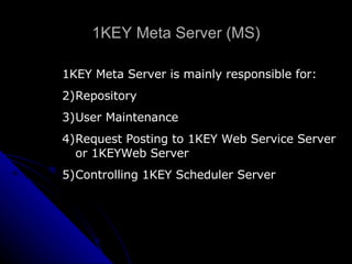 1KEY Server Sizing | PPT