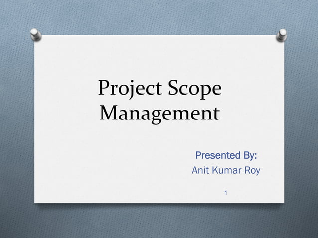 Project scope management | PDF | Computing | Technology & Computing