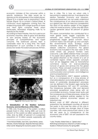 Some Notes about Architecture, Urbanism and Economy | PDF