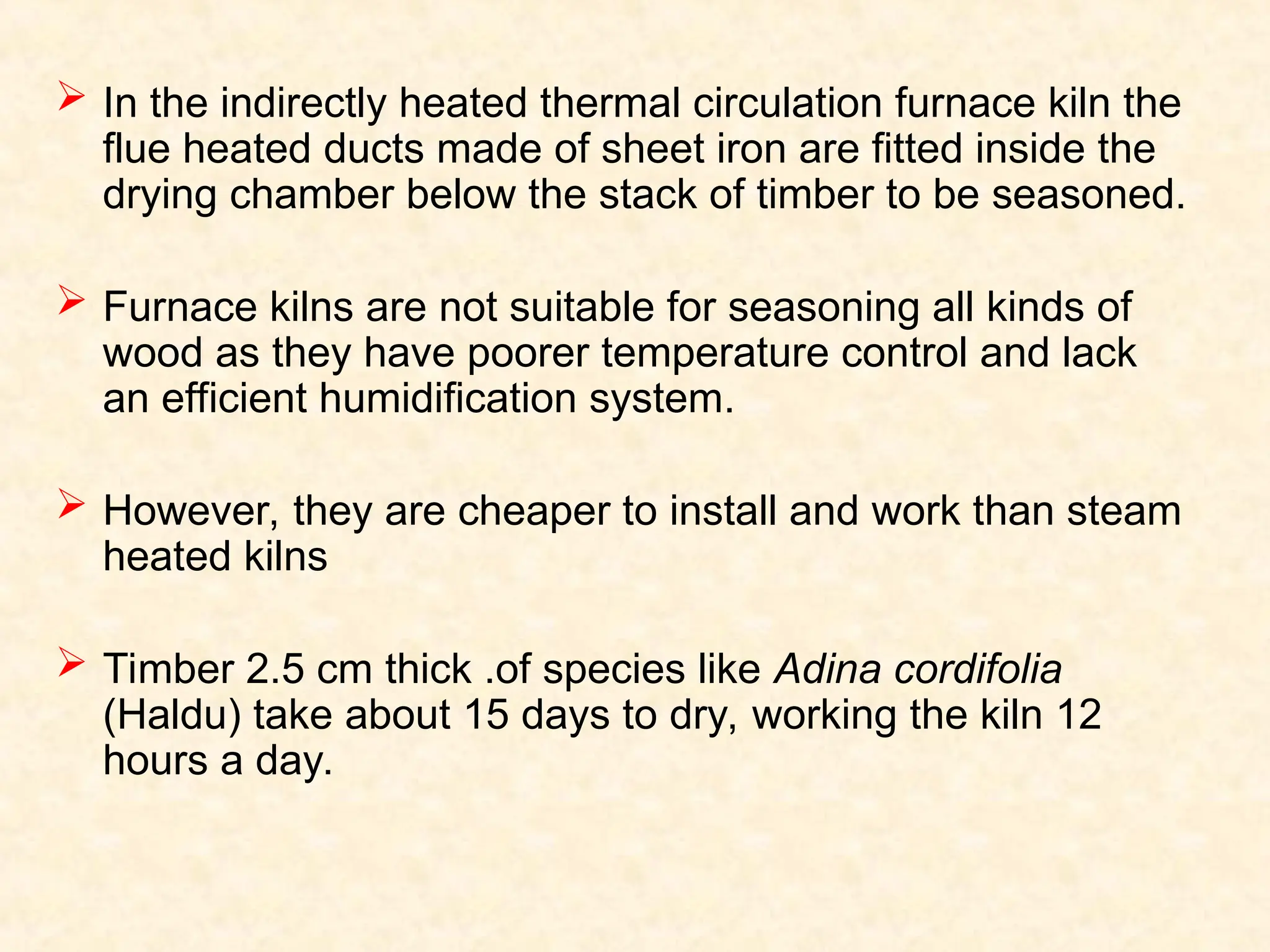 Kiln Seasoning of wood under controlled conditions | PPT