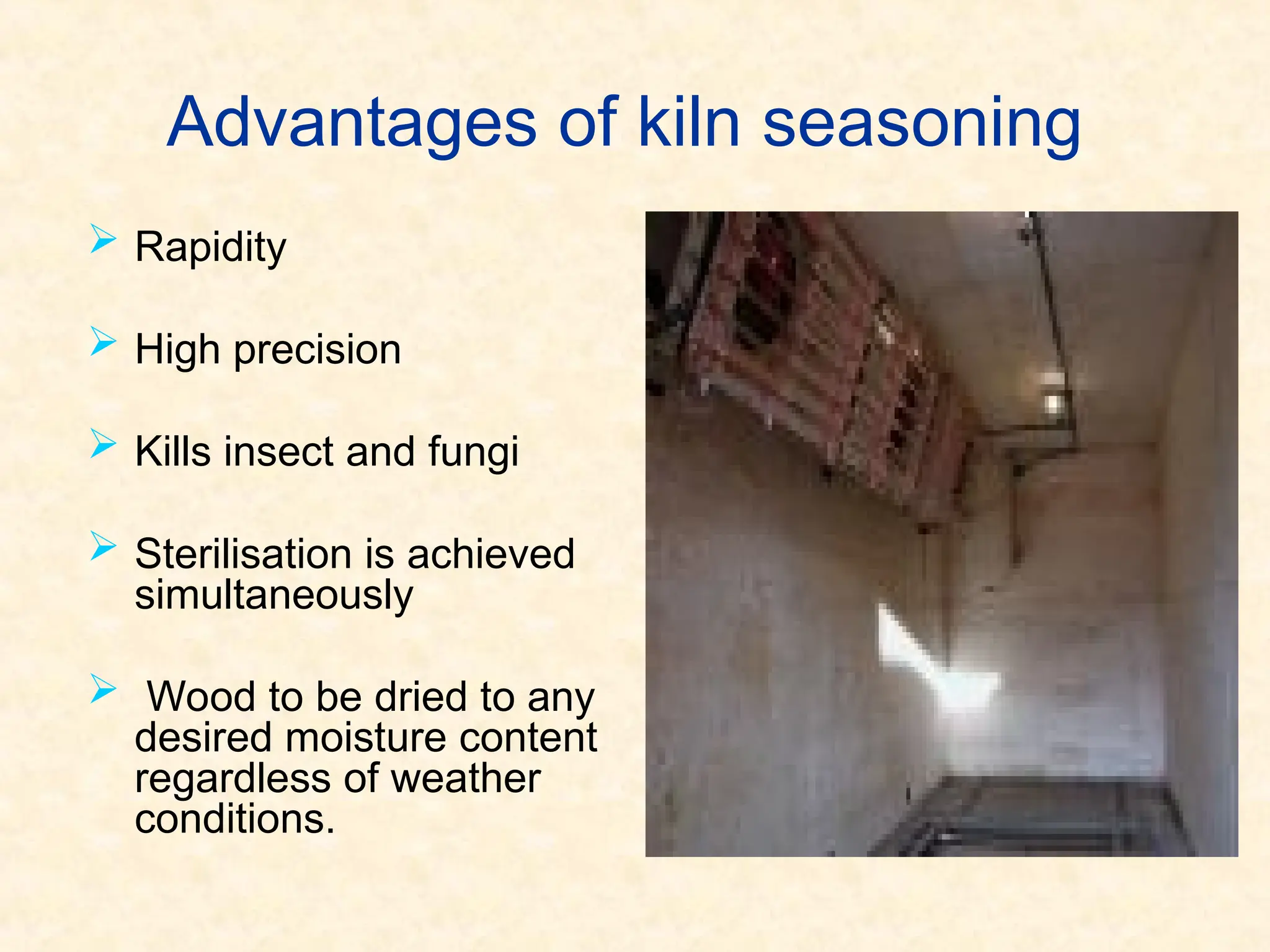 Kiln Seasoning of wood under controlled conditions | PPT