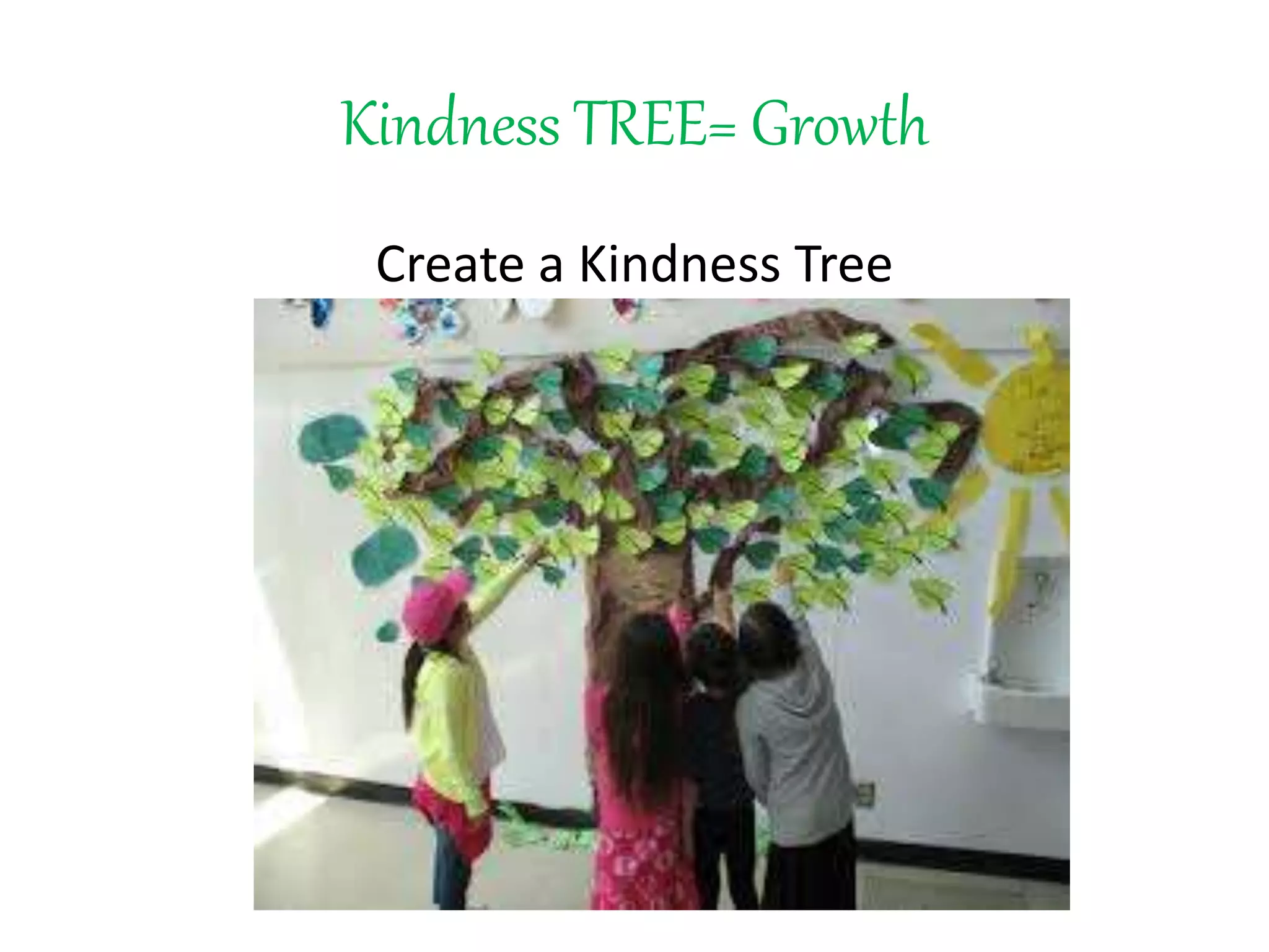 Kindness Tree Preschool | PPTX | Education