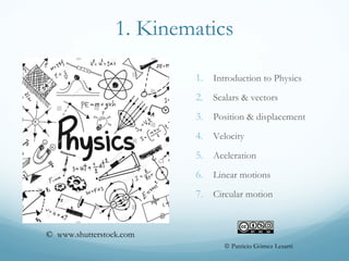 1kinematics | PPT