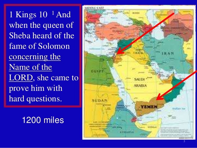1 kings 10a queen of sheba