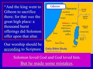 1 kings 3a solomon's dream | PPTX