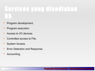 pengenalan sistem operasi | PPT