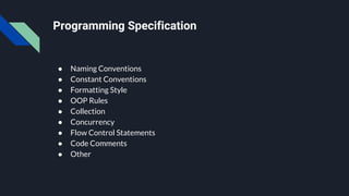 Eway Tech Talk #2 Coding Guidelines | PPT