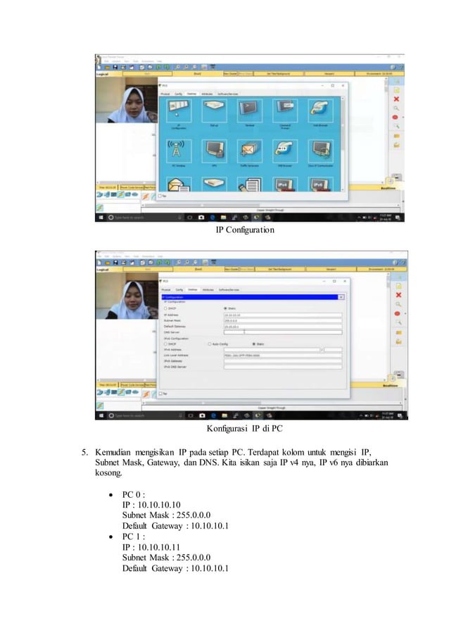 #1 Laporan Konfigurasi VLAN XI TKJ 2 SMKN 8 semarang 2018 | PDF