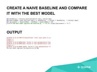 Java/Scala Lab 2016. Александр Конопко: Машинное обучение в Spark. | PPTX