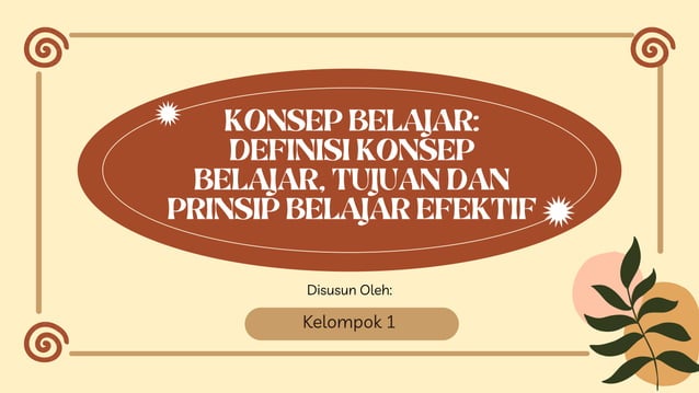 konsep belajar: definisi konsep belajar. | PPT