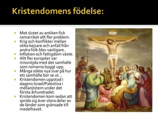 1 kristendomens spridning | PPTX