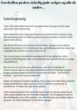 Løsningssalg e-bog | PDF