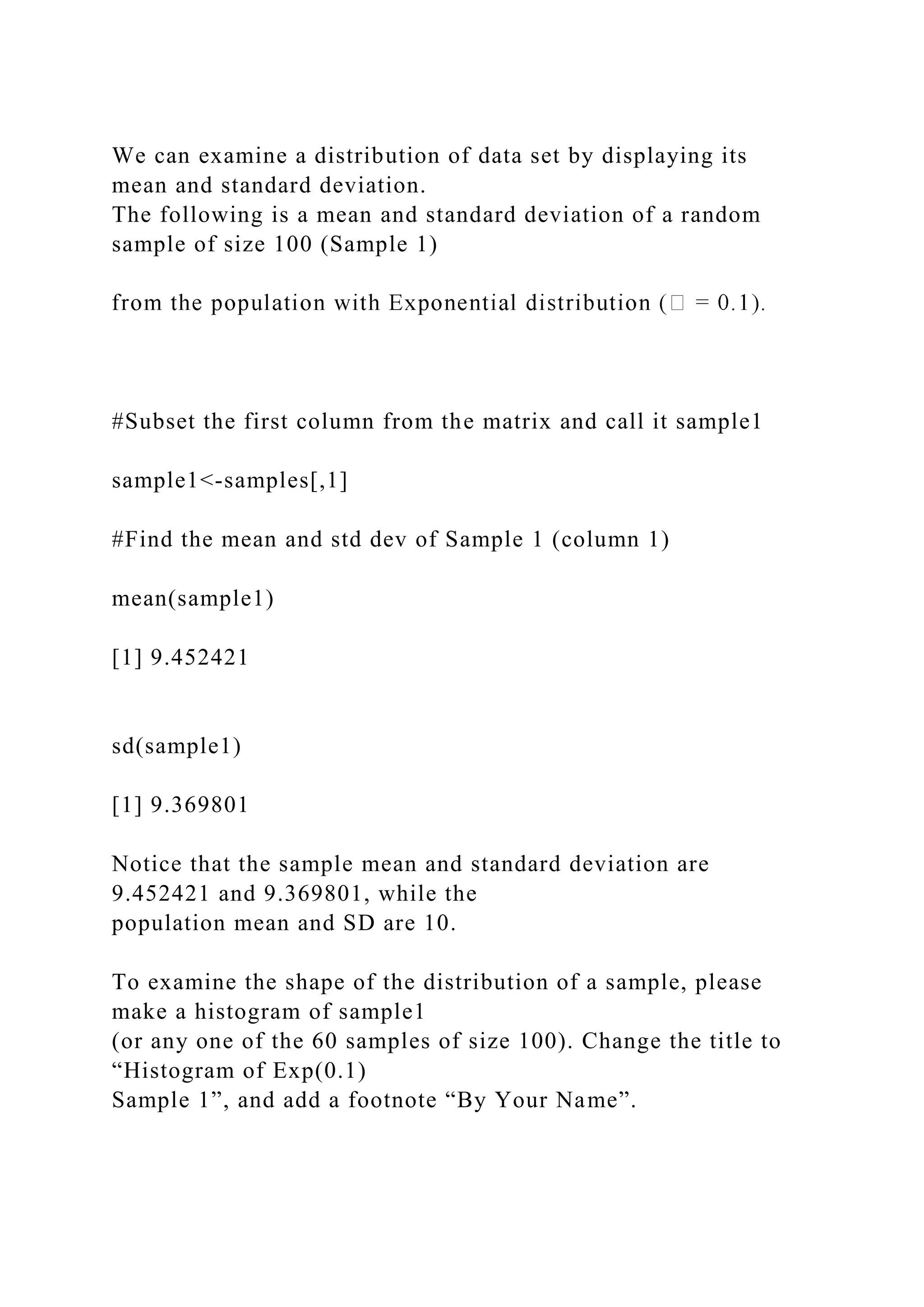1 Lab 4 The Central Limit Theorem And A Monte Carlo Sidocx Physics