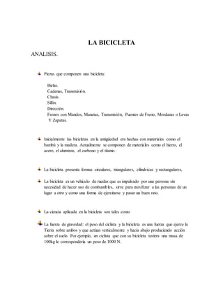 TALLER DE LA BICICLETA | DOCX