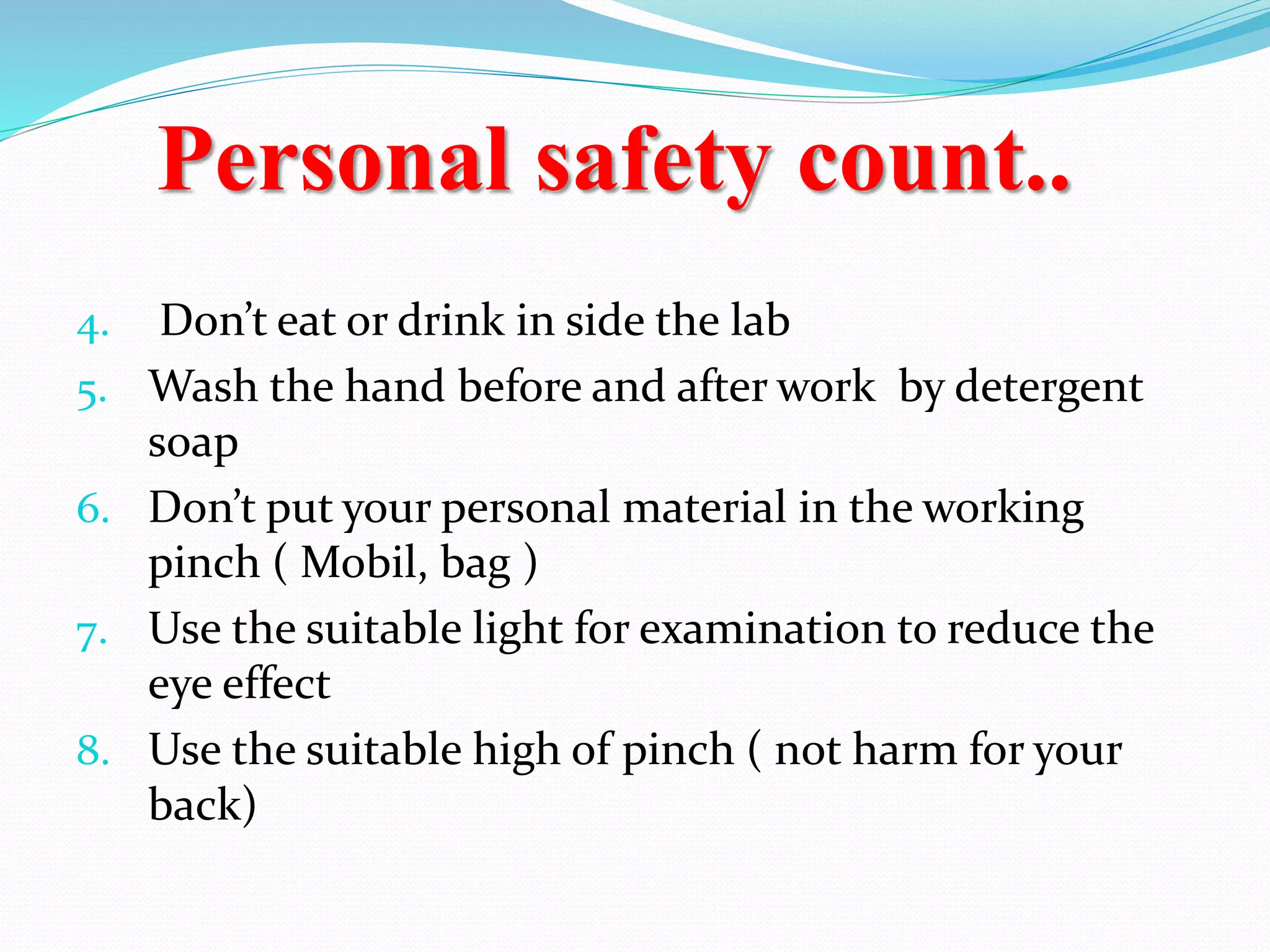 lab safety | PPTX