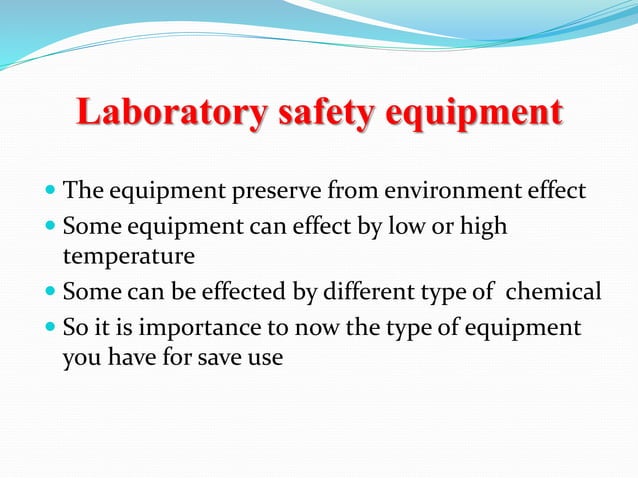 lab safety | PPTX