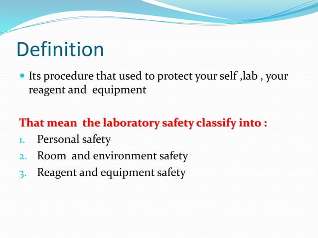 lab safety | PPTX