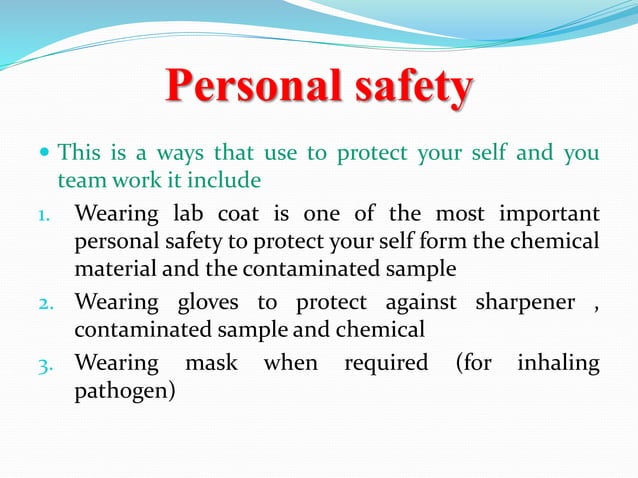 lab safety | PPTX