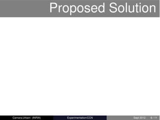 CCNxCon2012: Session 6: Simulation Platform for Content Centric Networks Protocols Development | PPT