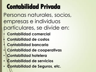 la contabilidad | PDF