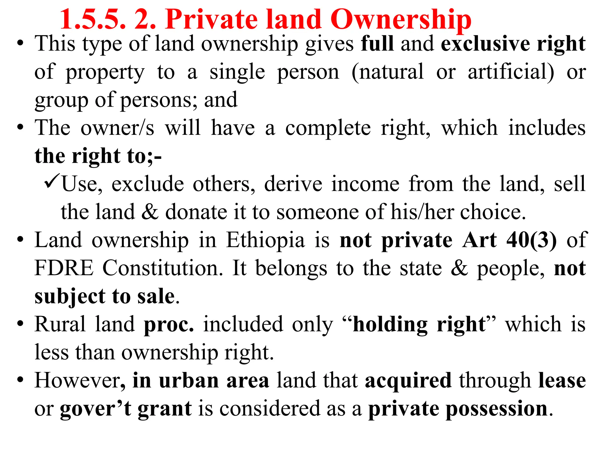 1 Land law 3rd year law course Chap 1-7.pptx