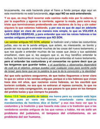 1 Que son las sendas antiguas? | PDF