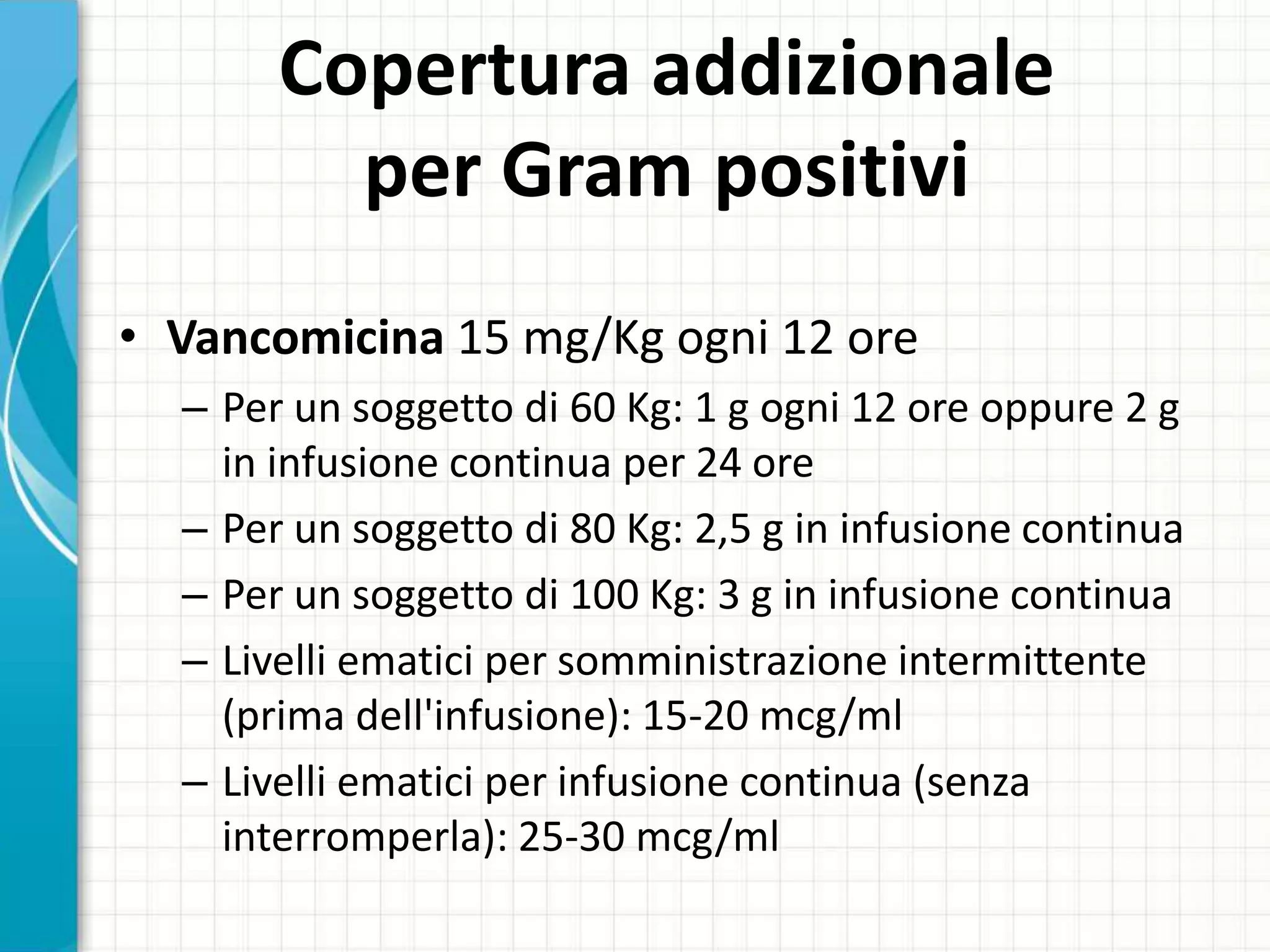 1 la terapia empirica della sepsi | PPTX