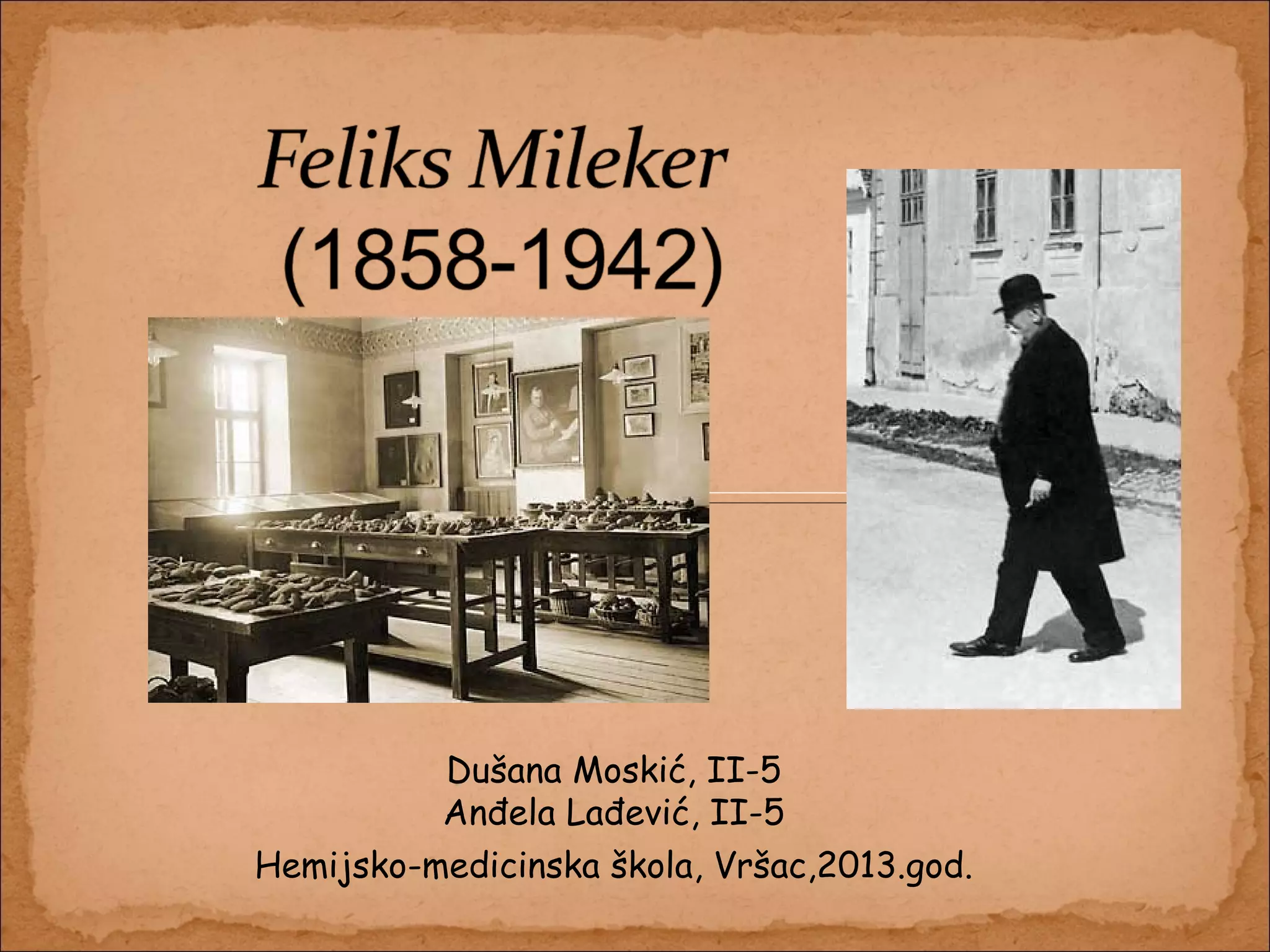 1 latinica feliks mileker | PPT