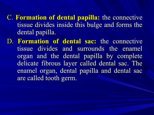 Life cycle of the teeth & tooth structure | PPT