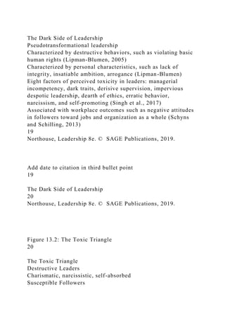 1Leadership EthicsChapter 13Northouse, Leadershi.docx