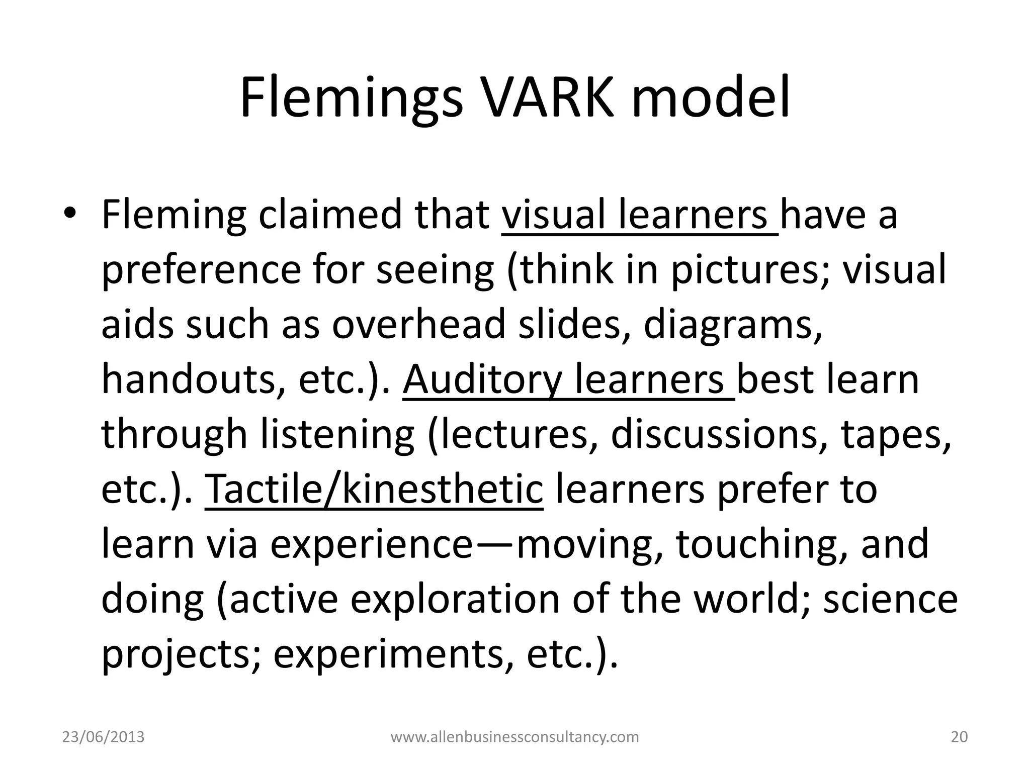 1 learning theory & psychology | PPTX