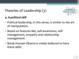 Political Executives and Leadership | PPTX