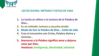 1 LECTIO DIVINA............................................. | PDF