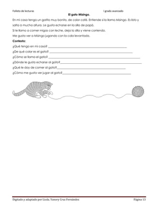 lecturas chiquitas | PDF