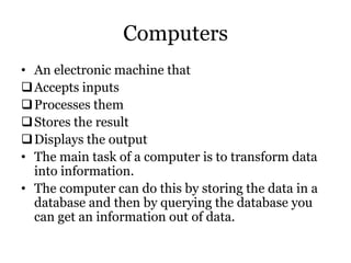 fundamentals of Databases | PPT