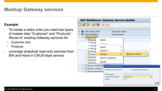 Autodesk Technical Webinar: SAP NetWeaver Gateway Part 1 | PPT