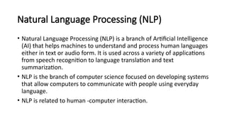 Comprehensive Introduction to Natural Language Processing (NLP ...