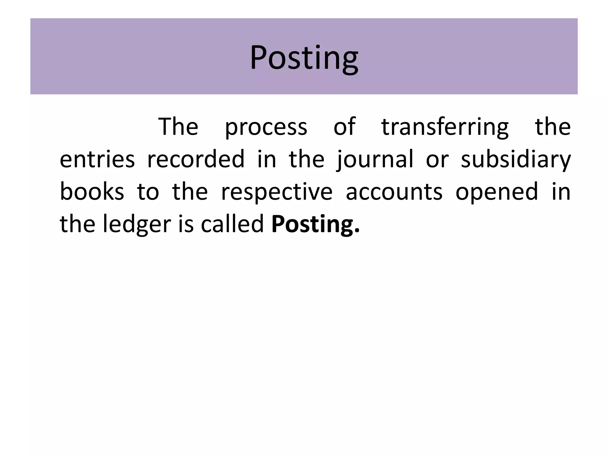 1 ledger posting | PDF